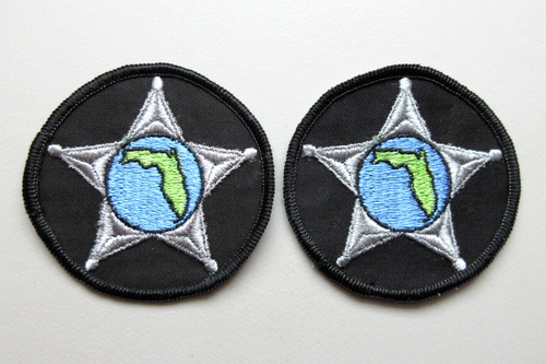 FLORIDA STAR SECURITY GUARD UNIFORM JACKET VEST COLLECTIBLE SEW ON ...