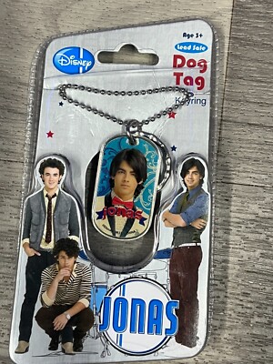 Jonas dog tag necklace Keyring From Disney | eBay