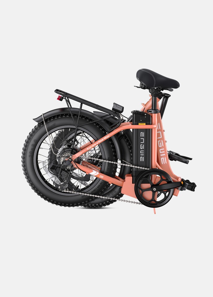 750W E-bike 52V 13AH Folding Electric Bike 20'' 28MPH PAS 7 Speed L20 2 ...