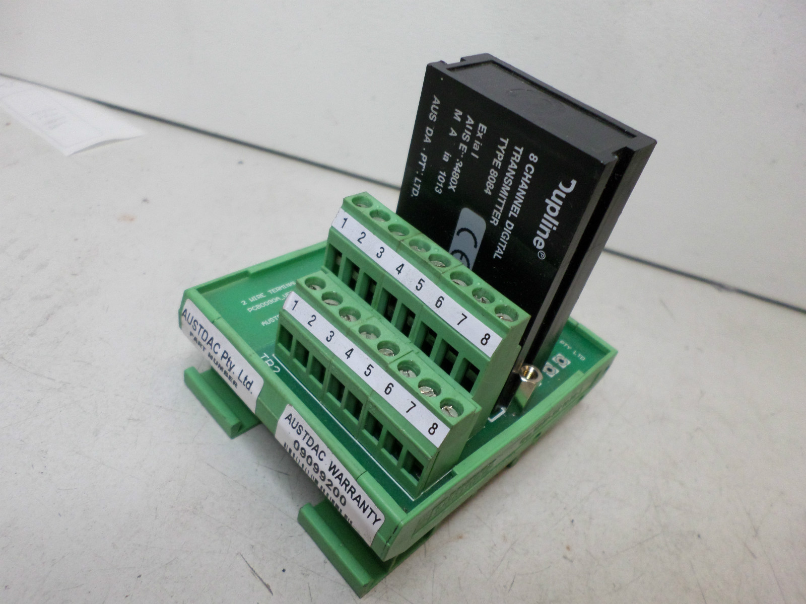 CARLO GAVAZZI - DUPLINE 8 CHANNEL DIGITAL TRANSMITTER -INPUT MODULE ...