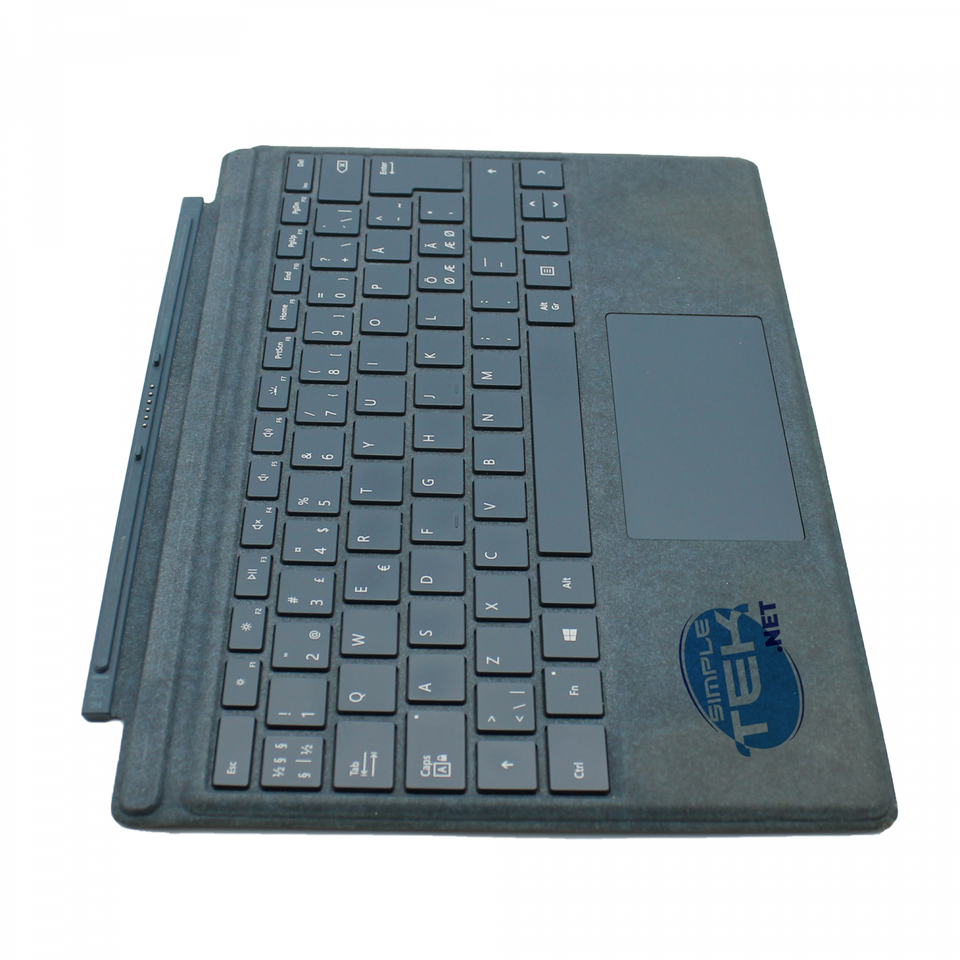 Microsoft Keyboard Original Surface Pro 3 4 5 6 7 Qwerty Layout Nordic ...
