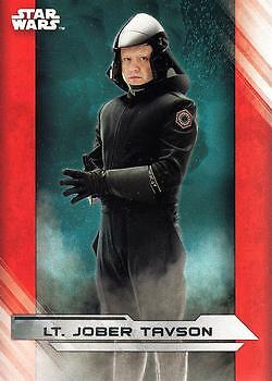 Lt. Jober Tavson (#54) | 2017 Topps Star Wars: The Last Jedi | NM | eBay