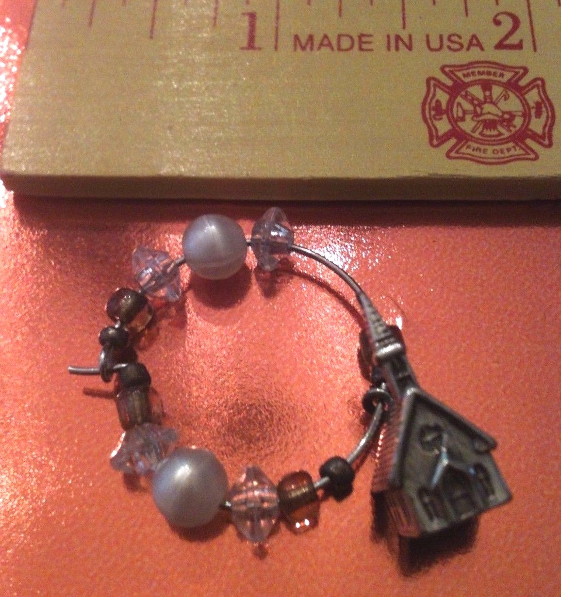 Vintage Silver Plated CHURCH WITH STEEPLE Faith Charm | eBay