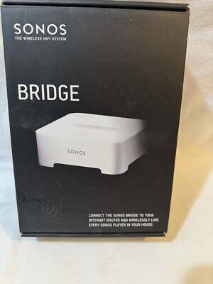 Sonos BRIDGE V4.0 WIRELESS HIFI SYSTEM White SEALED BOX NEW | eBay
