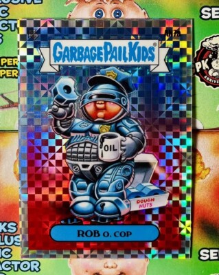Gpk 2020 Chrome Series 3 Rob O Cop ~Xfractor~ #142/150 🤖 #AN7a | eBay
