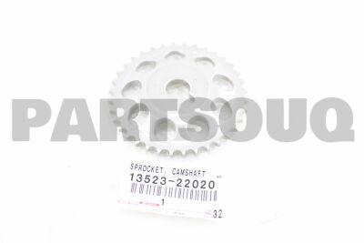 1352322020 Genuine Toyota GEAR OR SPROCKET, CAMSHAFT TIMING 13523-22020 ...