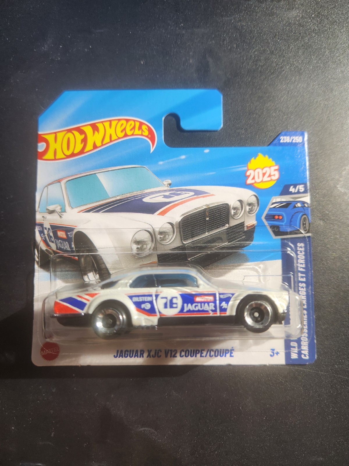 2025 Hot Wheels Wild Widebody 4/5 Jaguar XJC V12 Coupe Short Card | eBay