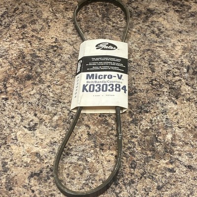 GATES K030384~MicroV Belt For 83-8 HONDA & TOYOTA MODELS (In Desc)~FREE ...