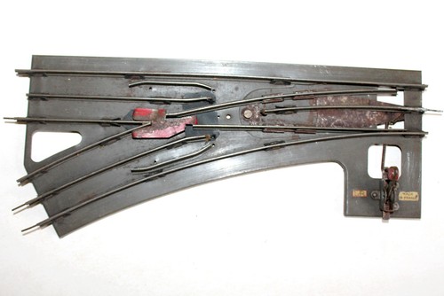 LR, LOUIS ROUSSY - RAIL AIGUILLAGE DROIT MANUEL A GAUCHE - ECH:O ...