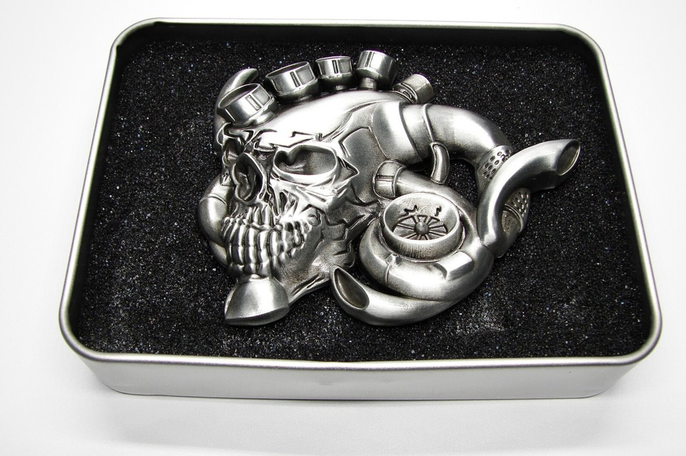 LIMITED 3D MOTORHEAD SKULL ZINC ALLOW METAL 3D EMBLEMS STICKERS DECAL ...