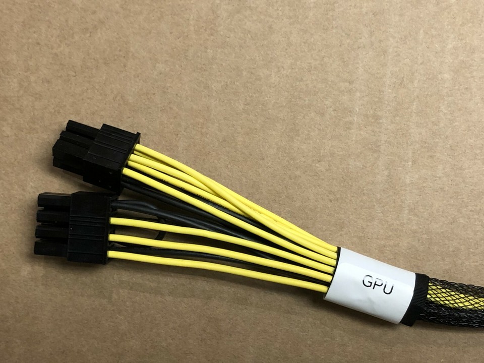 Choose your type HPE GPU Power Cable 6-Pin 8-Pin EPS PCI-e Y-cable ...