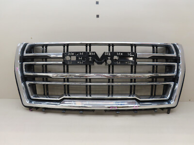 2021-2023 GMC YUKON/YUKON XL SLT FRONT GRILLE GRILL CHROME PANEL OEM ...