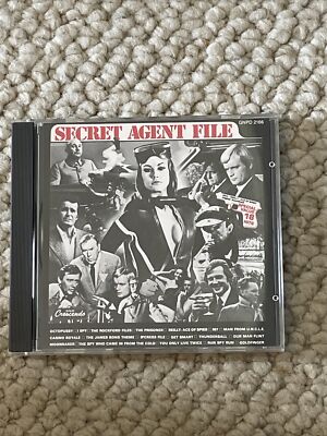 Rare Vintage Secret Agent File (CD, 1984) Television And Film ...