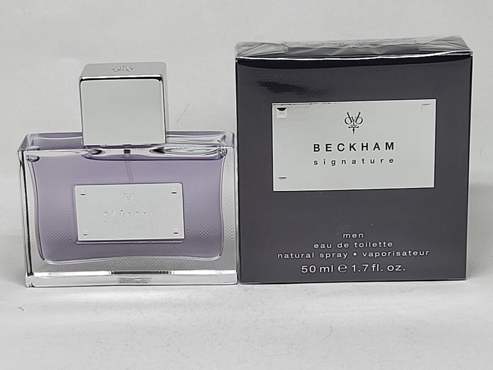 Beckham Signature Men 1.7 oz 50 ml Coty EDT Rare! Sealed | eBay