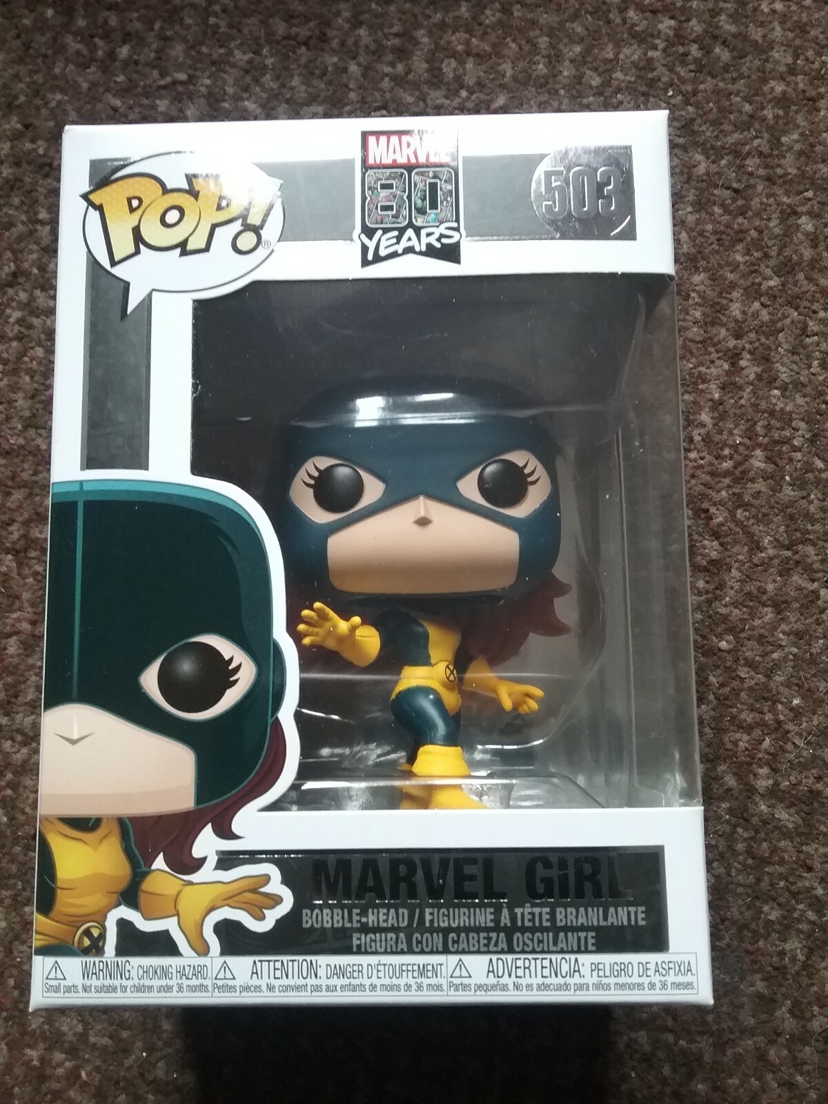 New marvel Funko Pop - marvel girl - 80 years - 503 - bnib | eBay UK