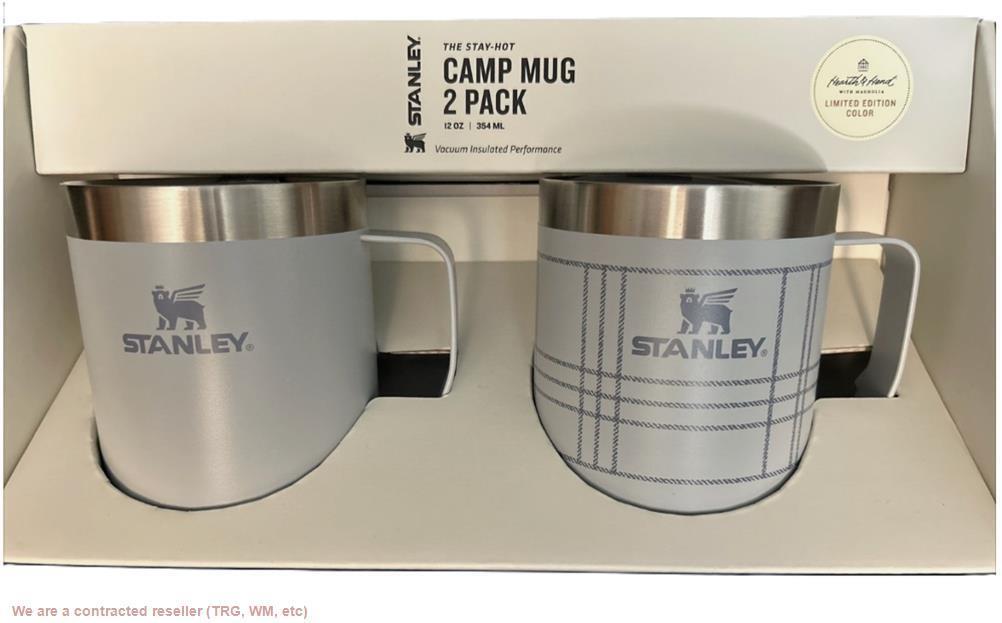 Stanley 12 Oz Camp Mug 2 Pack Hearth & Hand Magnolia Limited Ed. Best ...