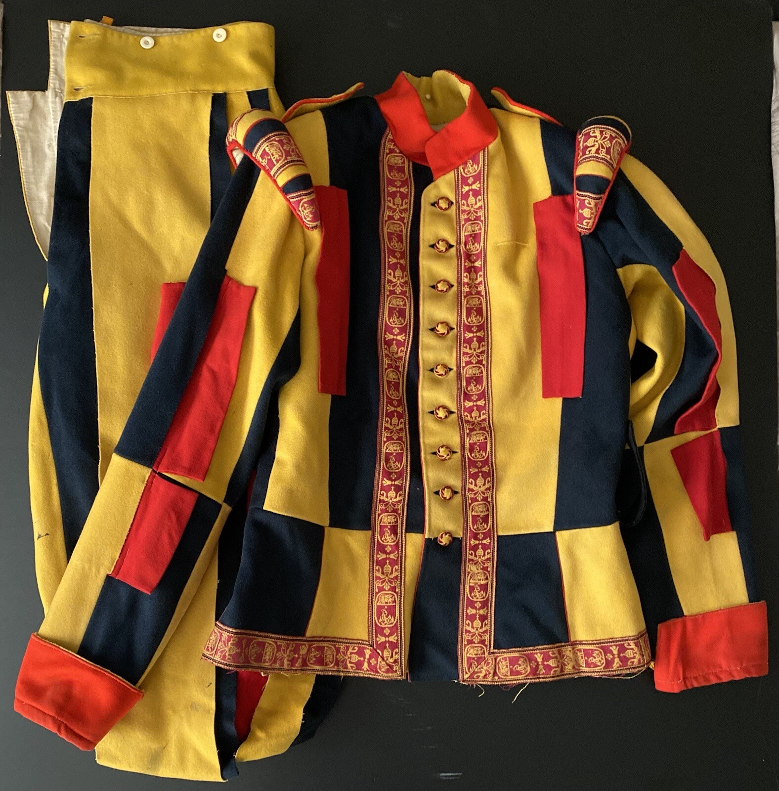 Swiss Guard Ceremonial Uniform From The Pontificate of ST.PIUS X ...