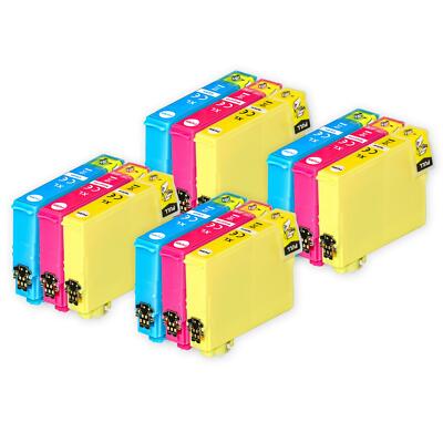 12 CMY Ink Cartridges XL for Epson Expression XP-235 XP-257 XP-345 XP ...