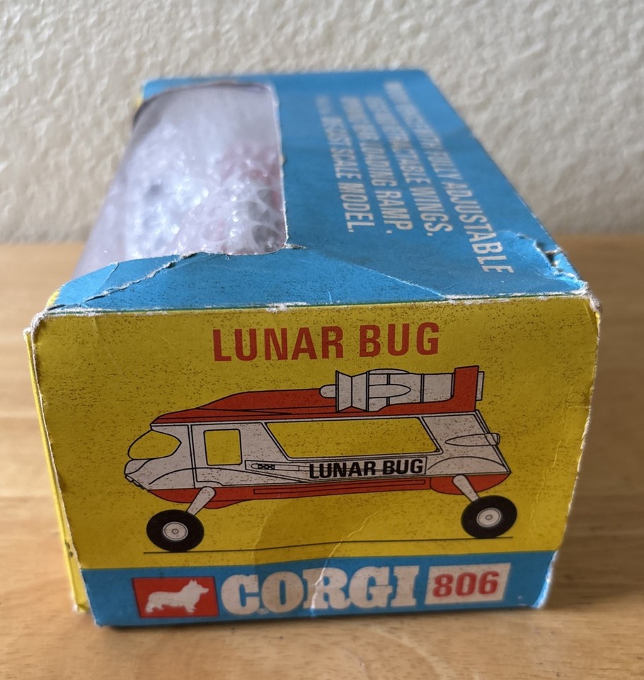 Vintage 1970 - Corgi Toys Lunar Bug 806 - Made In Great Britain ...