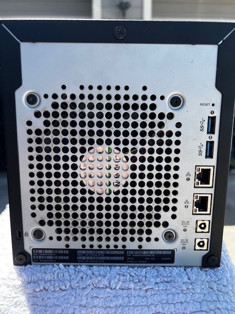 WD My Cloud Pro PR4100 NAS Server 24TB (4x 8TB disks included) 8GB RAM ...