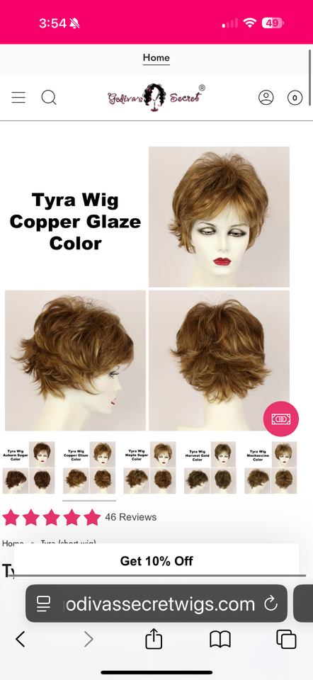 Godiva's Secret Wigs "Tyra Wig" Maple Sugar | eBay
