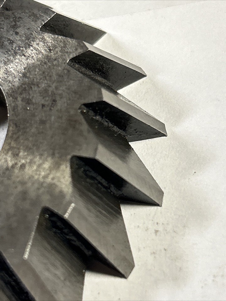 Single Angle Milling Cutter 2-3/4 X 1/2 X 1” Bore 60° Brown And Sharpe ...