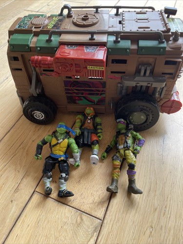 Teenage Mutant Ninja Turtles SHELLRAISER Assault Vehicle PLAYMATES Toy ...