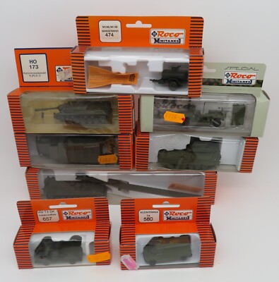Occasion Roco Minitanks Military Scale 1/87 Ho Choice (Visionnez The ...