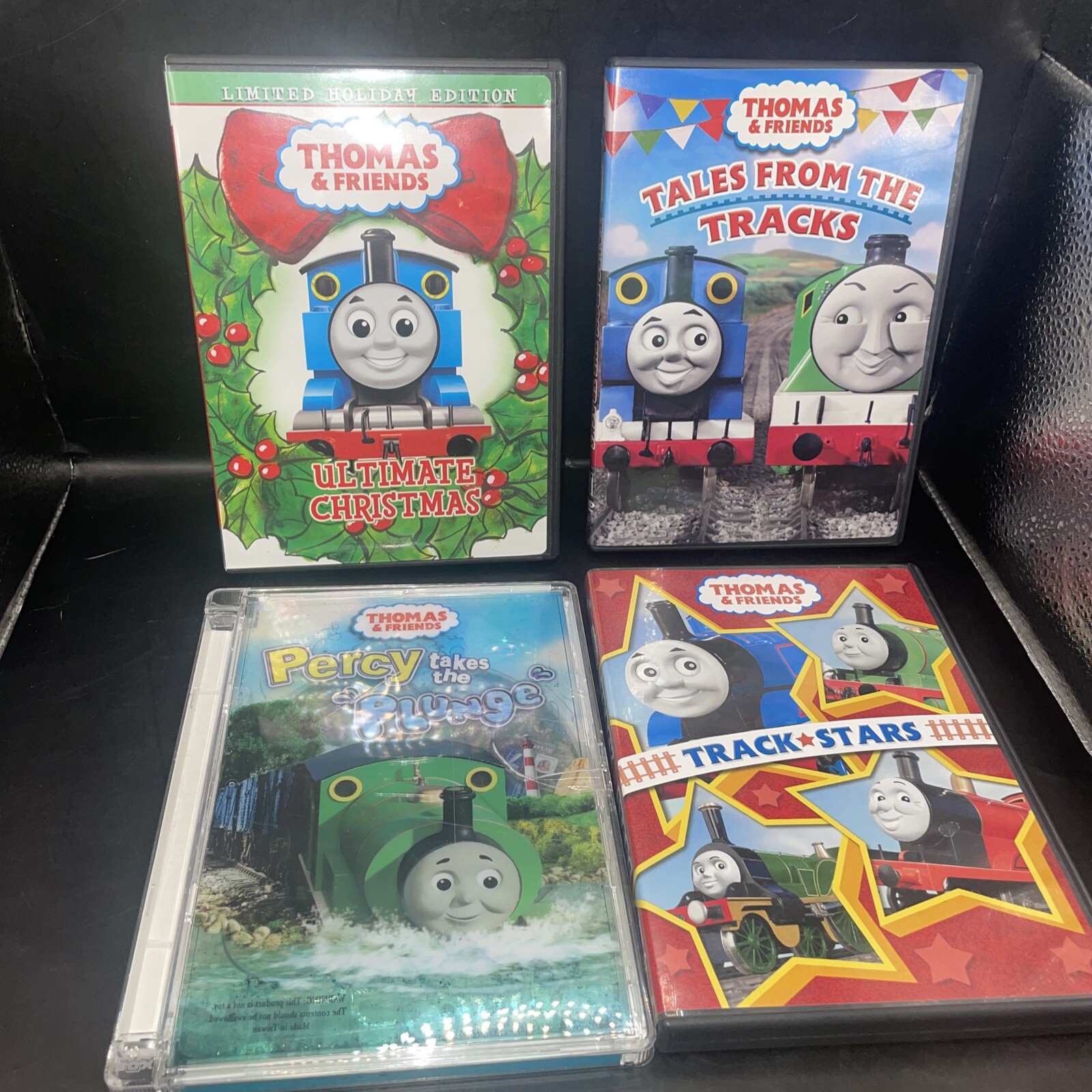 Thomas & Friends DVD Lot Of 4 track stars, | Grelly USA