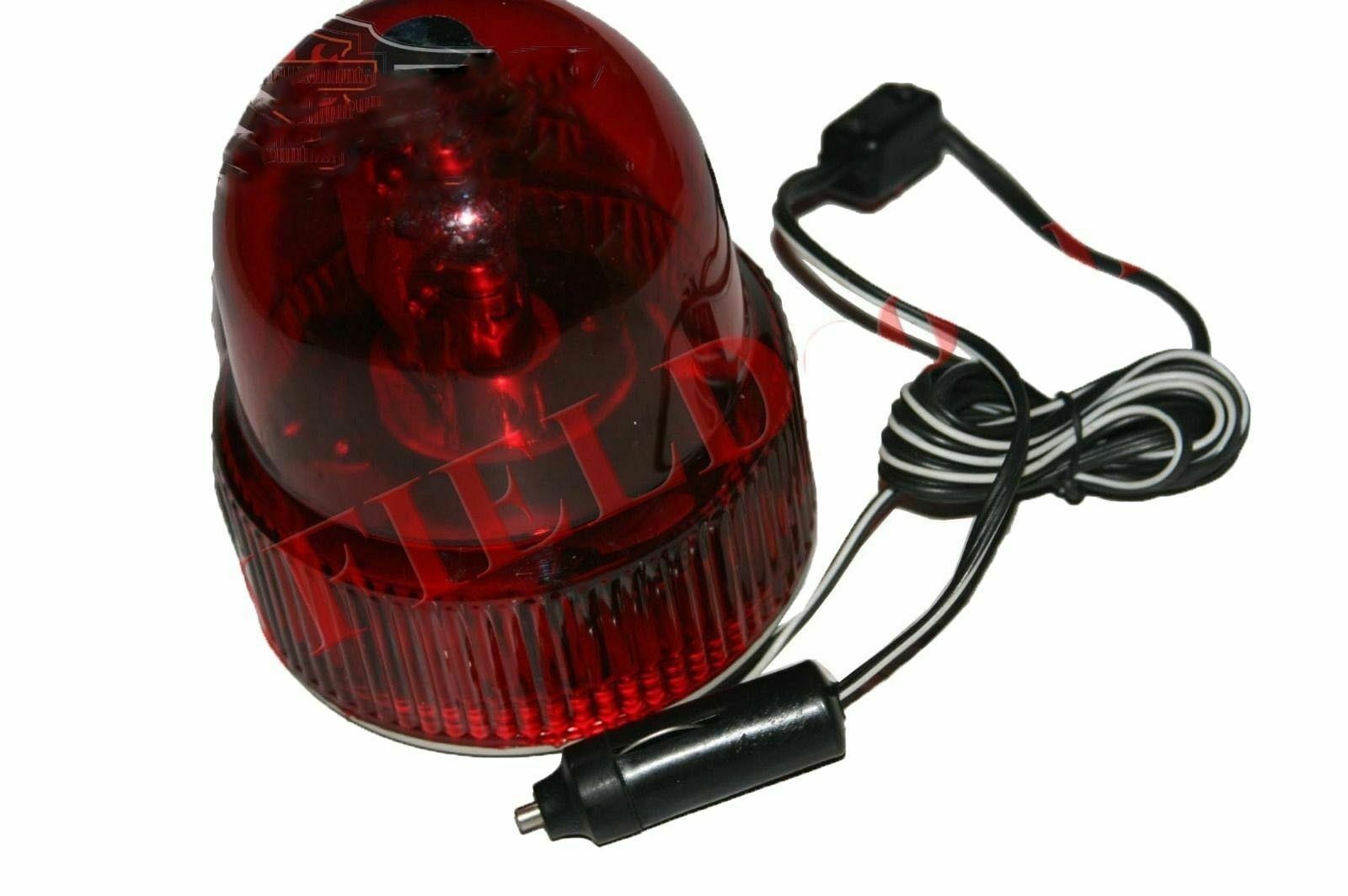 Red Flash Revolving Signal Warning Light Magnetic 12 Volt ECs | eBay