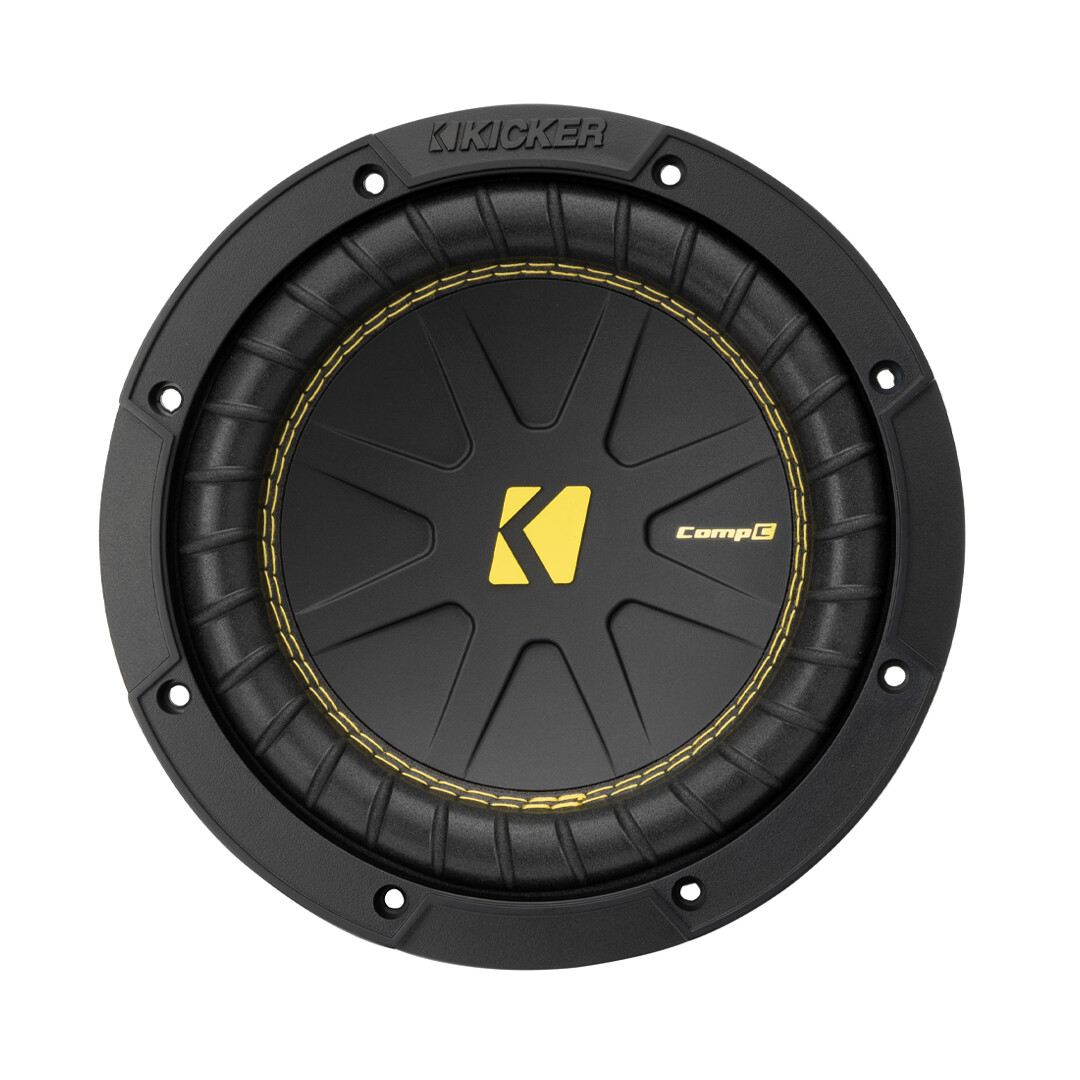 Kicker CWCD8, CompC 8" Dual 4 Ohm Voice Coil Subwoofer, 200W (50CWCD84 ...