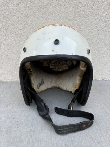 Vintage Bell Motorcycle Motocross Race Helmet 1981 Chopper Retro 7 1/4 ...