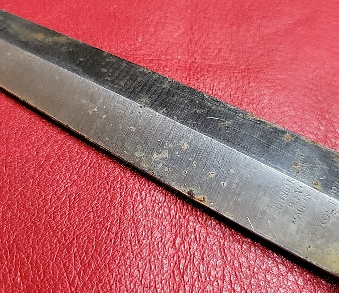 VTG Pre-WWII German Solingen Cutlery B. Svoboda Rostfrei Hunting Dagger ...