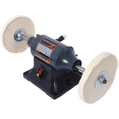 Extra Long 8 Inch Electric Polisher Benchtop Buffer Grinder | eBay