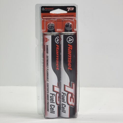 ITW Ramset Red Head T3FUEL2 T3 Fuel Cell (2pk) Single Shot & Magazine ...