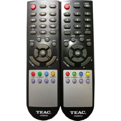 Brand New ORIGINAL TEAC Set Top Box Remote Control HDB842 HDB843 | eBay ...