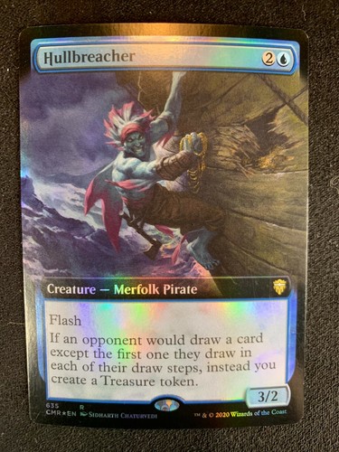 MTG Magic 1x x1 - Hullbreacher EXTENDED FOIL Commander Legends Ed LP | eBay