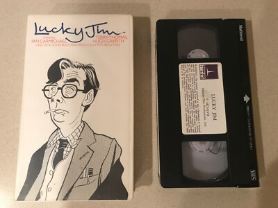 Lucky Jim (VHS, Thorn EMI Hard Case) Ian Carmichael, Terry-Thomas, Hugh ...