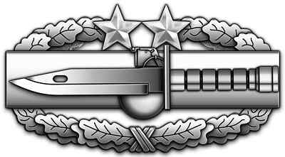 Combat Action Badge (3rd Award) All Metal Sign 16 x 9" | eBay
