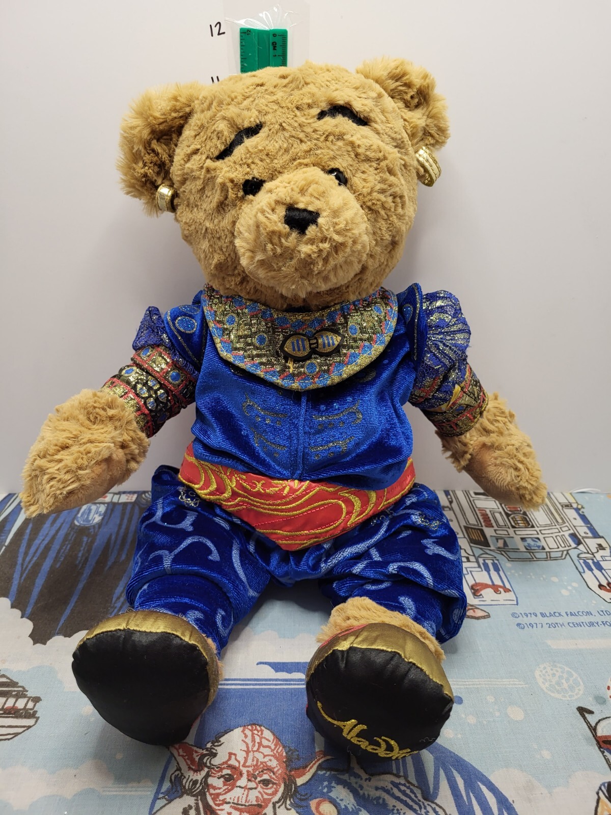 Walt Disney Theatrical Bear Aladdin Plush Bear 17" Teddy Fluffy Bear | eBay