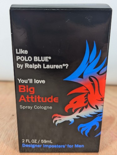 Big Attitude for Men by Parfums de Coeur Cologne Spray 2.0 oz - New in ...