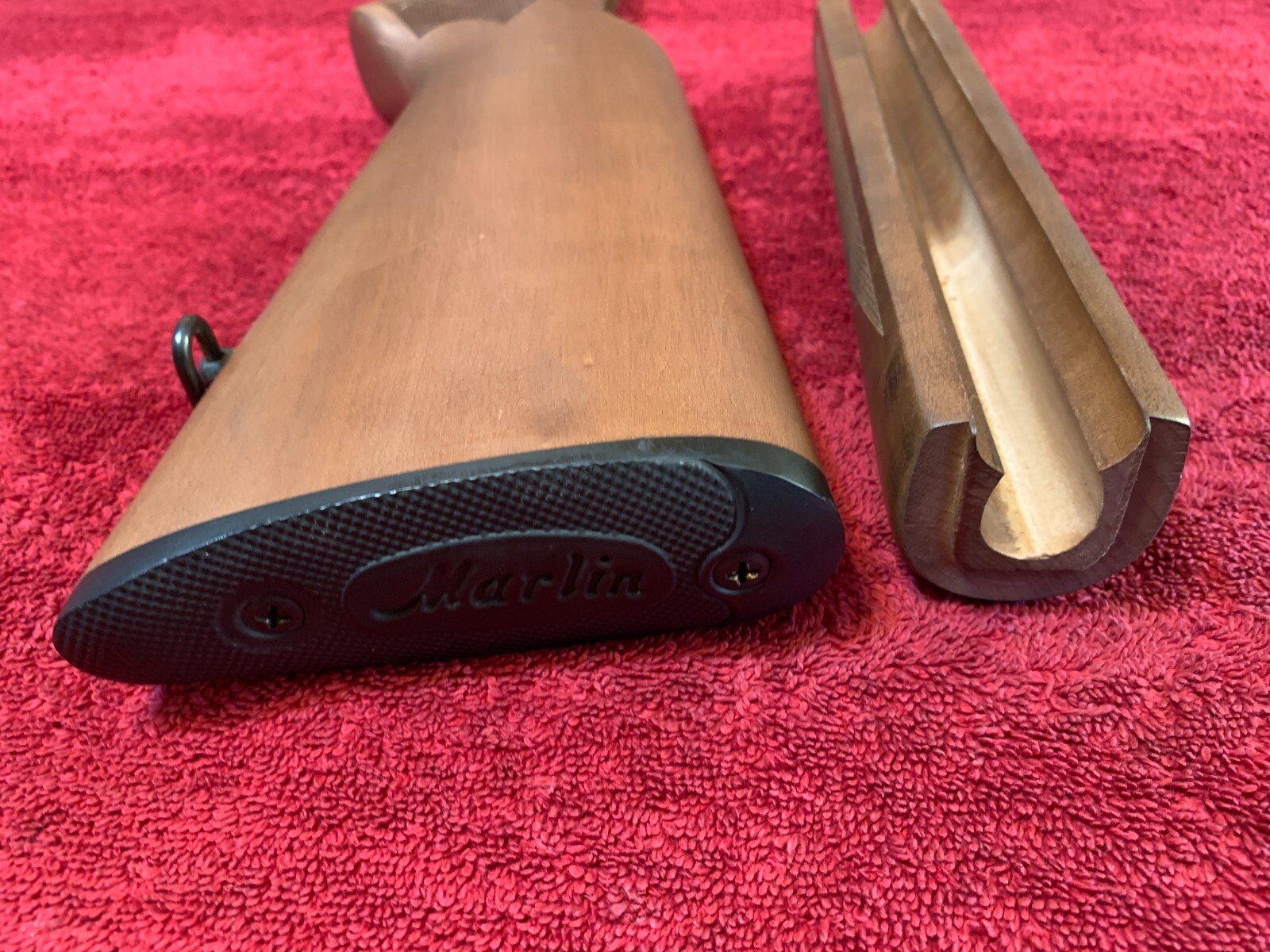 Marlin 336 Stock & Forend Forearm- Buttplate- Lever Action Model 336W ...