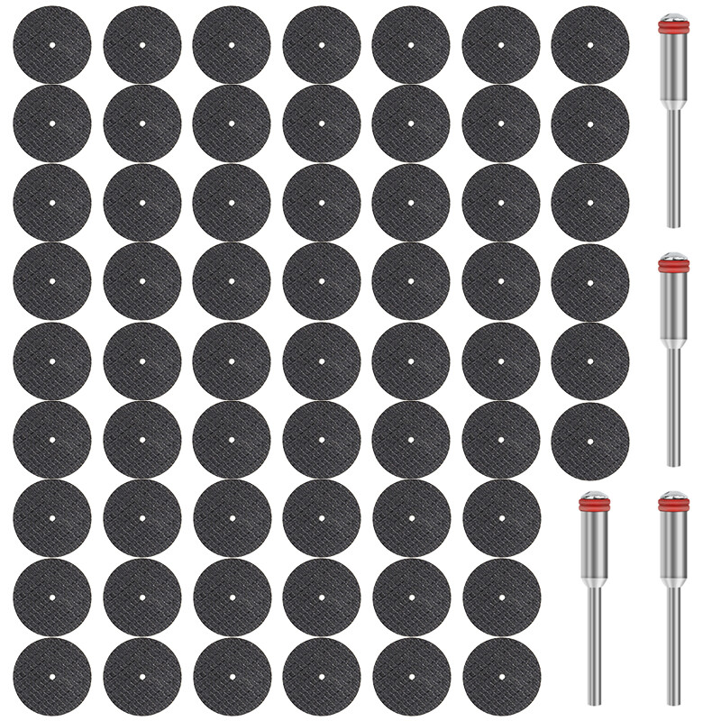 60Pcs Mini Cut Off Wheel Resin Cutting Disc Set for Dremel Rotary Tool ...