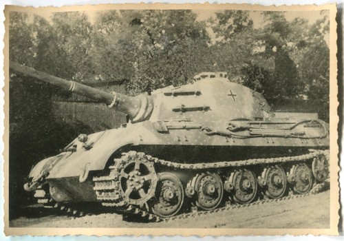 GERMAN WWII ARCHIVE PHOTO: WEHRMACHT PANZER VI TIGER II Königstiger ...