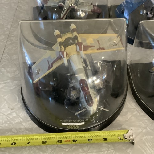 Lot Of 6 Star Wars Titanium Series Die Cast 2005 Hasbro In Cases Ships ...