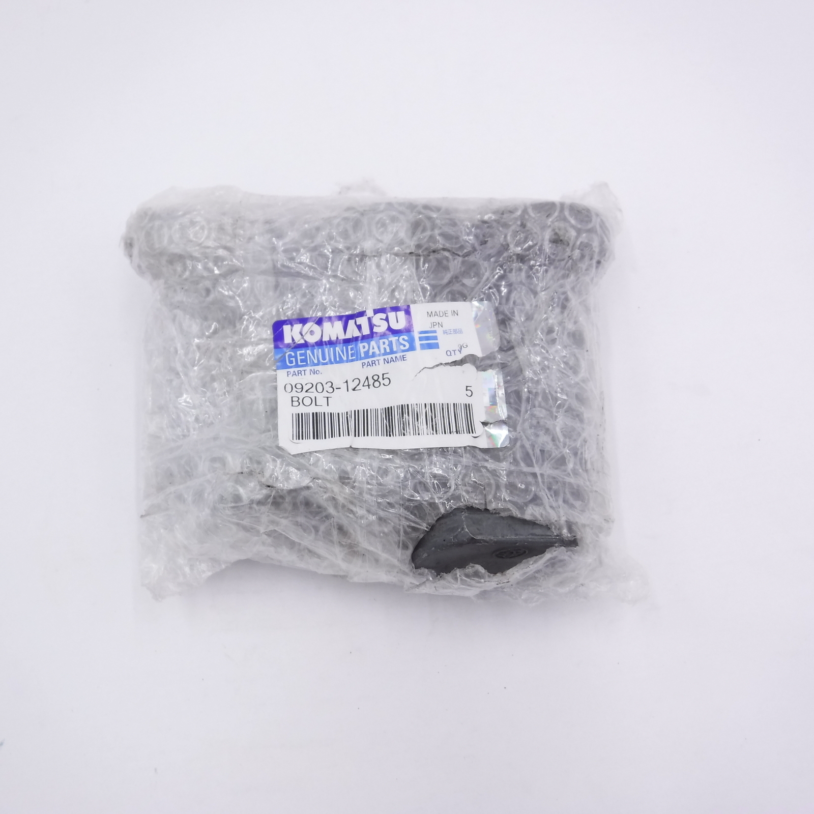 5 Pack Genuine Komatsu 09203-12485 Bolts Fits Bulldozers D275A D275AX ...