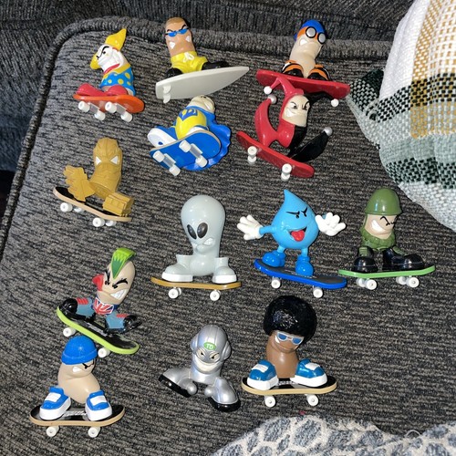 Tech Deck Dudes Figures Lot of 13 w/ Boards Vtg RARE 2001 | eBay
