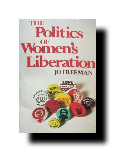 1975 Politics Women Liberation Vintage Book Jo Freeman PB Feminism ...