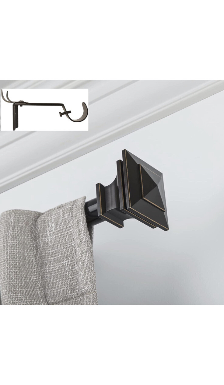 Snug Set Curtain Rod, Quick Easy Installation, No Tools Option, 1 ...