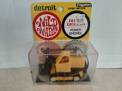 VTG 1968 Cragstan Wild Wheels Dirty Diggers Power Shovel Friction New ...